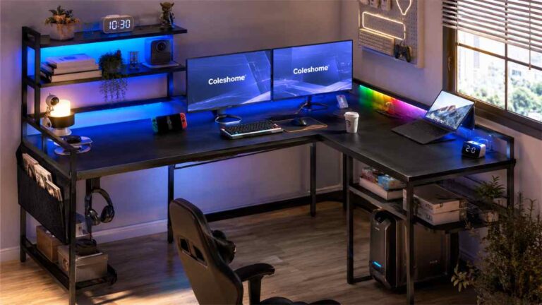 Amazon rebaja el escritorio gaming en L que arrasa entre quienes ...
