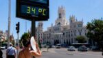 Giro en el tiempo en Madrid: del calor extremo de 34 grados a la ...